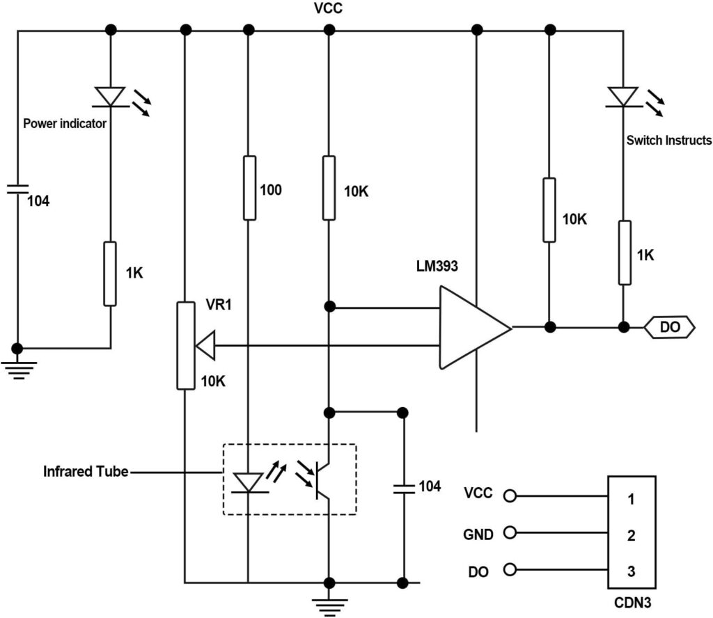 IR Infrared Obstacle Avoidance Sensor Module | elecmodules.com